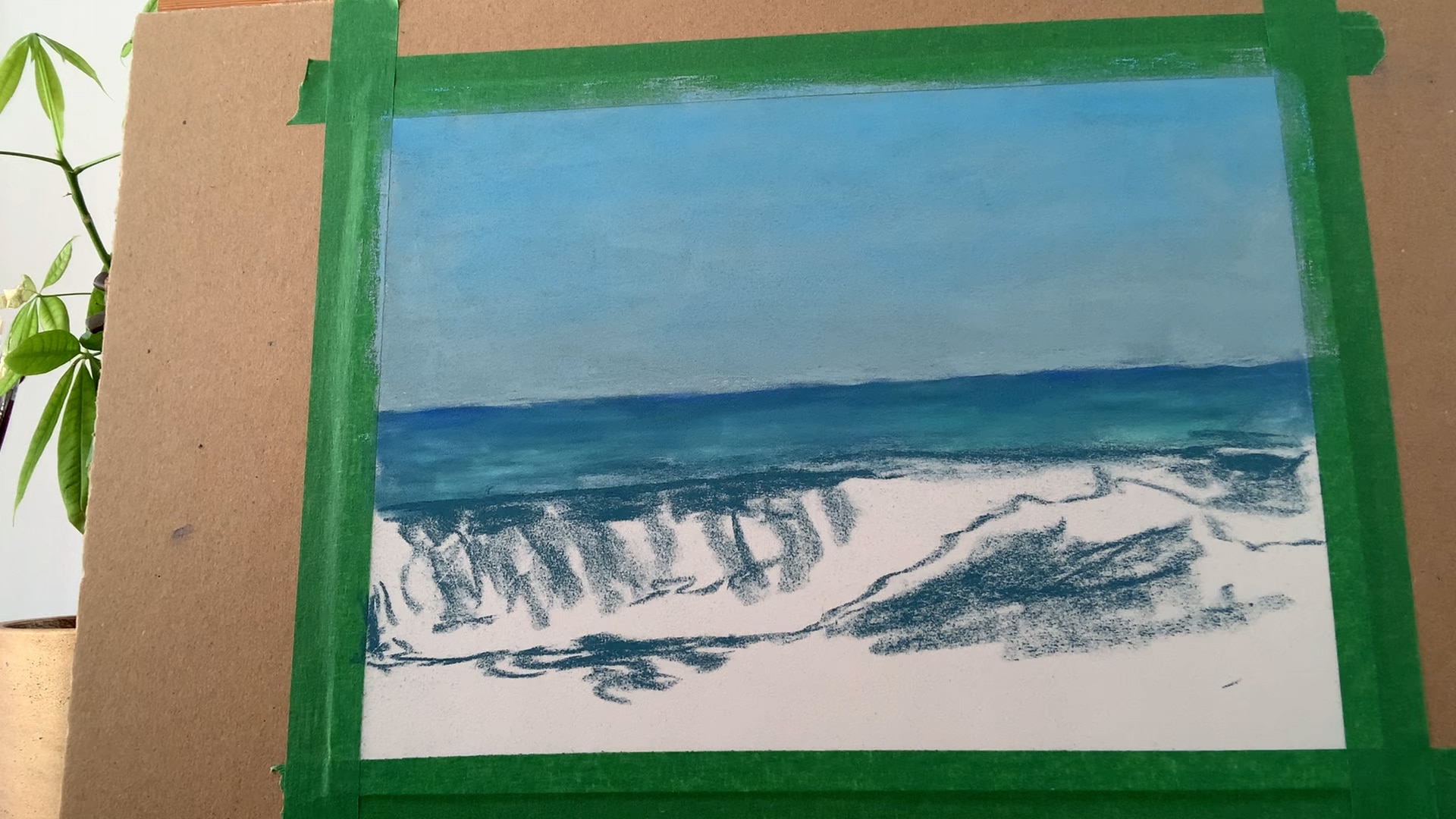 How to Paint an Ocean Wave with Soft Pastel - Fine Art Tutorials