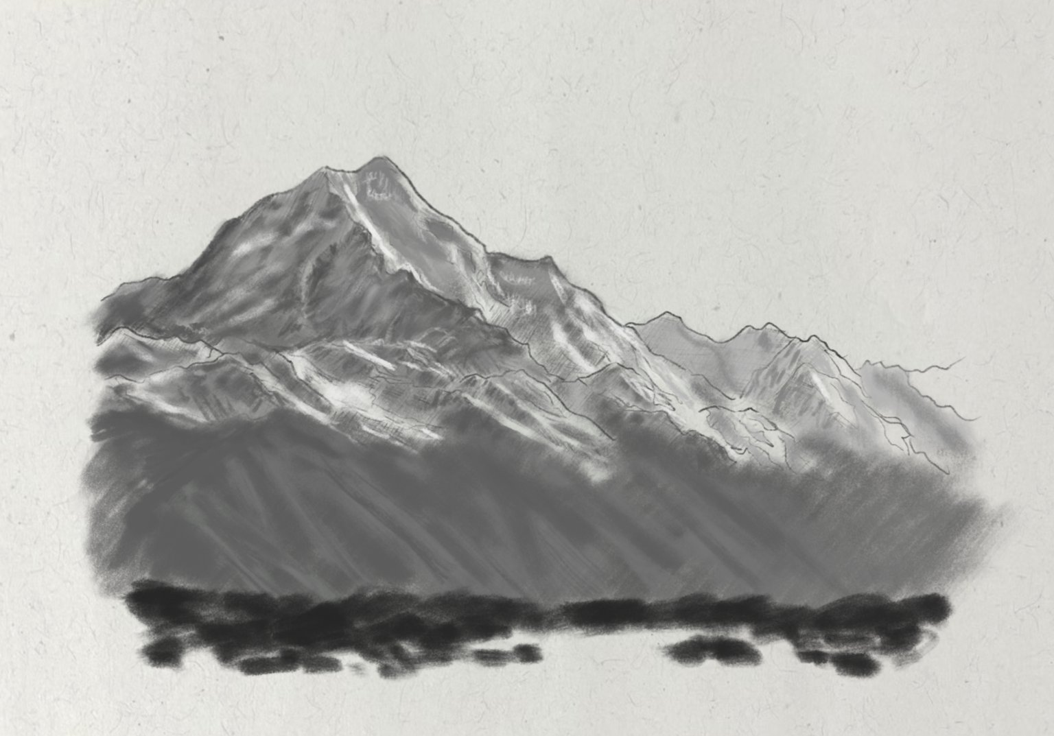 How to Draw a Mountain: Step-by-step Tutorial